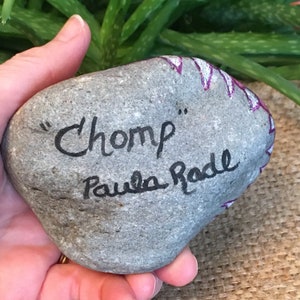 OOAK Monster Rock "chomp" One of a Kind Hand Painted Colored Pencil ...