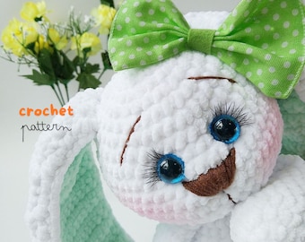 Big Bunny Crochet Pattern - Etsy