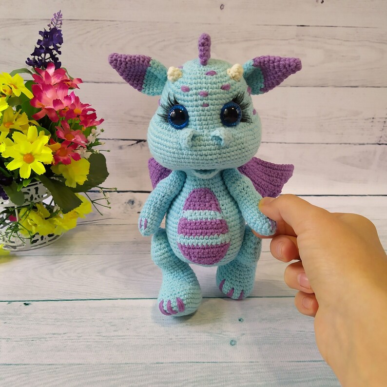 Dragon Crochet PATTERN Amigurumi Dragon Toys - Etsy