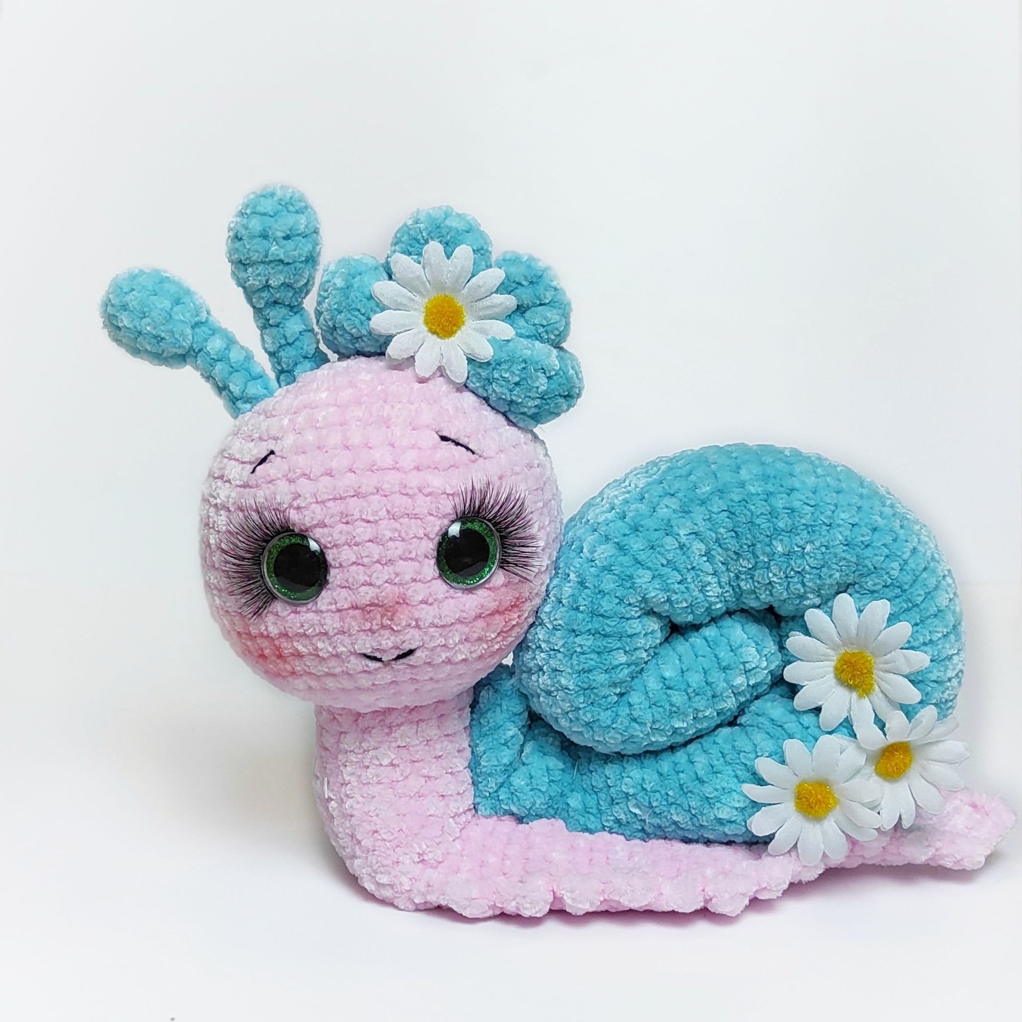 Crochet Pattern Snail Amigurumi Plush Snail - Etsy