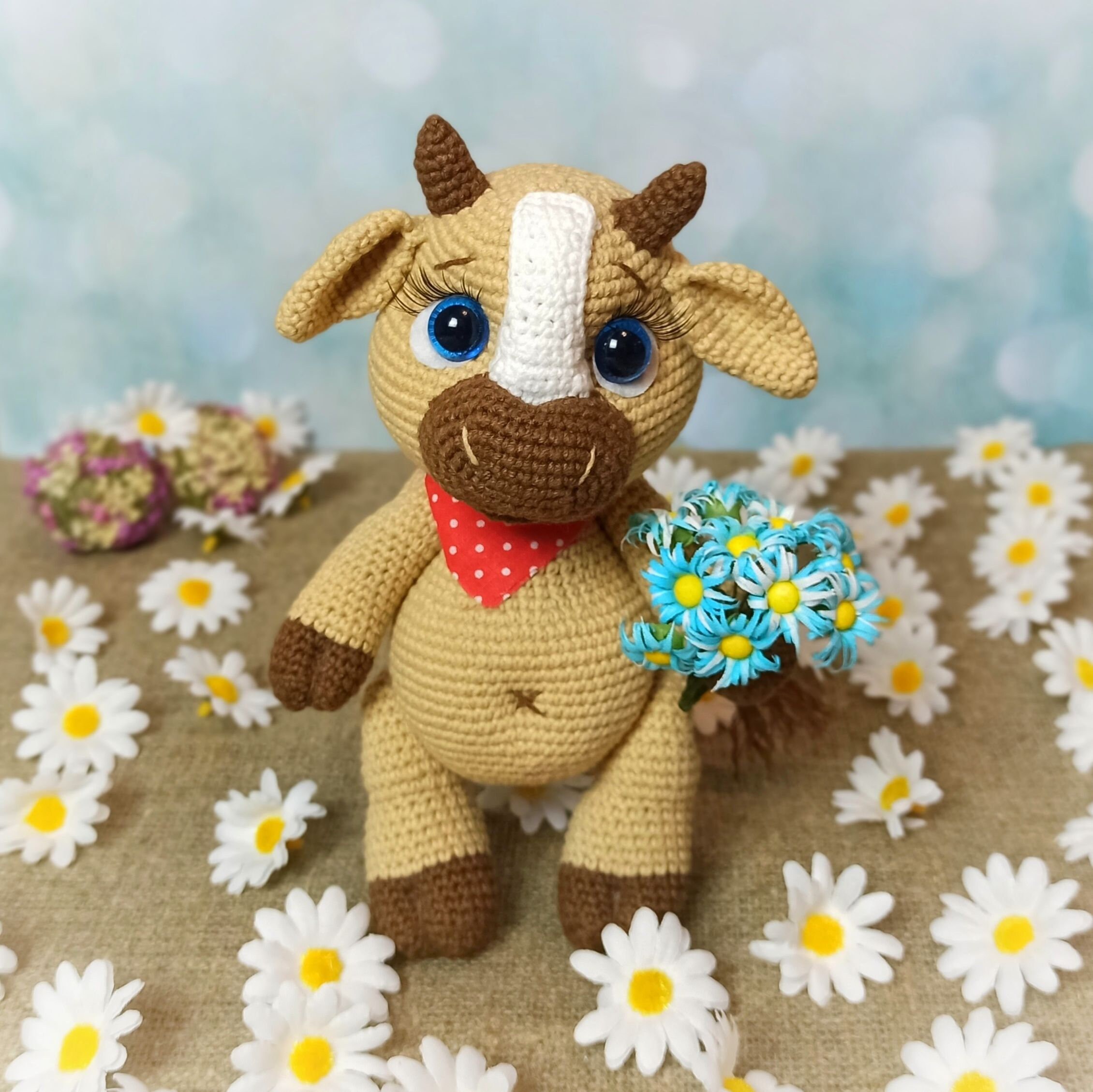 Cow Crochet PATTERN Amigurumi Cow - Etsy