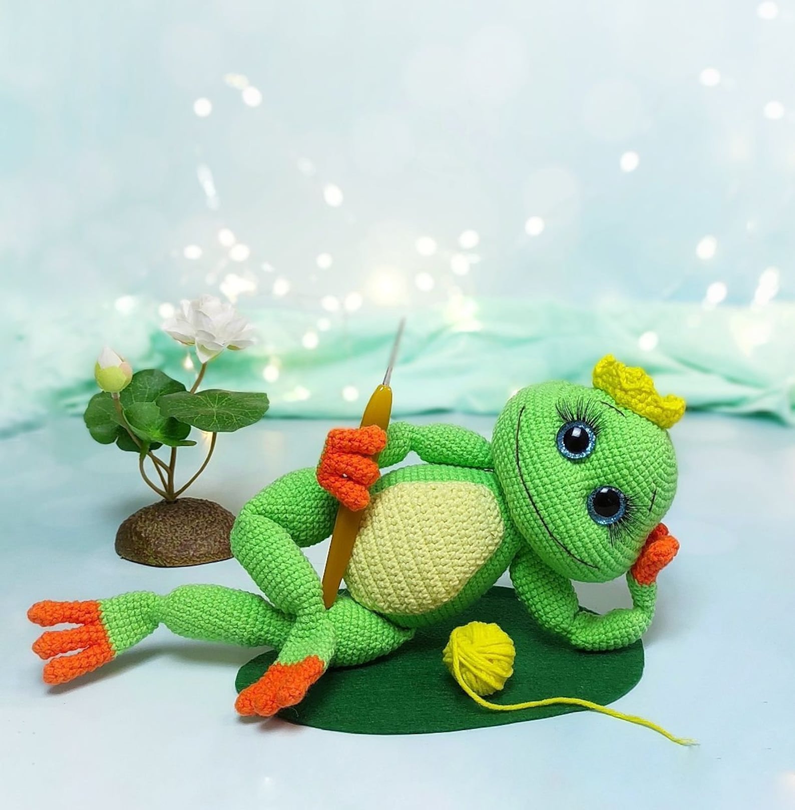 Frog Crochet Pattern Amigurumi Frog Crochet - Etsy
