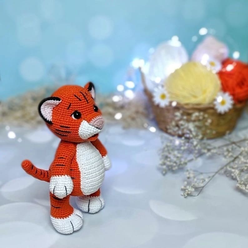 Tiger Crochet PATTERN Amigurumi Animals - Etsy
