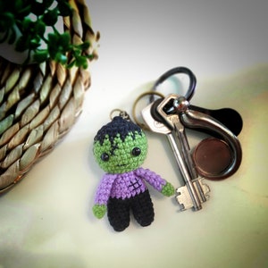 Keyrings Halloween Crochet Pattern Amigurumi Keyring - Etsy