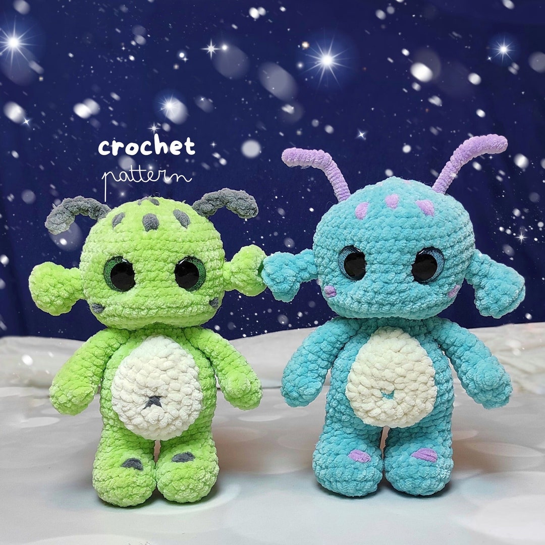 Crochet Pattern Alien Amigurumi ALIEN - Etsy