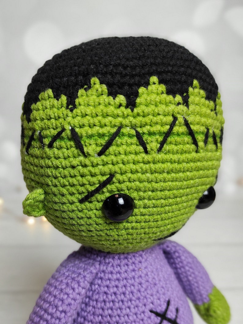 HALLOWEEN Crochet PATTERN Frankenstein's Amigurumi - Etsy