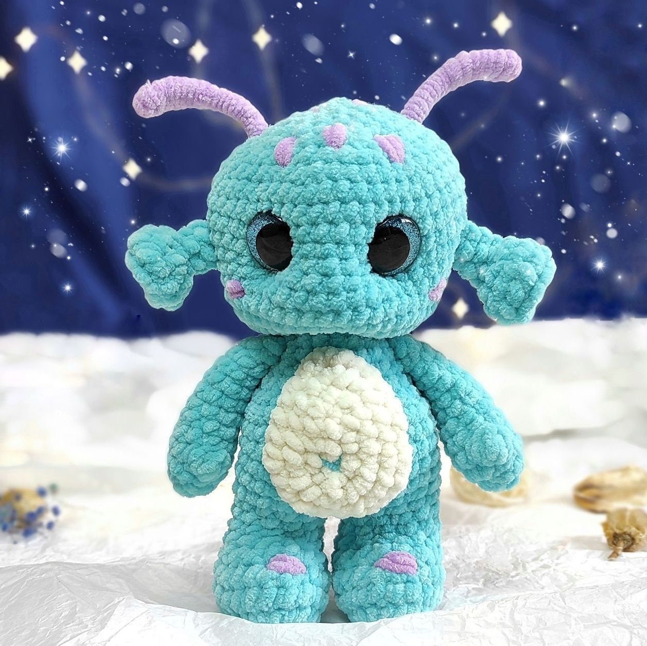 Crochet Pattern Alien Amigurumi ALIEN - Etsy