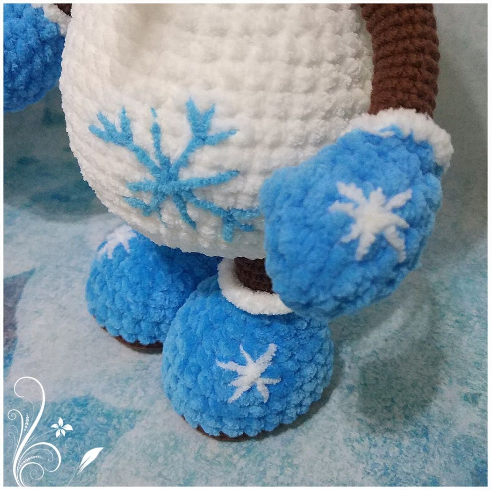 Crochet PATTERN Snowman Plush Pattern Christmas Snowman - Etsy
