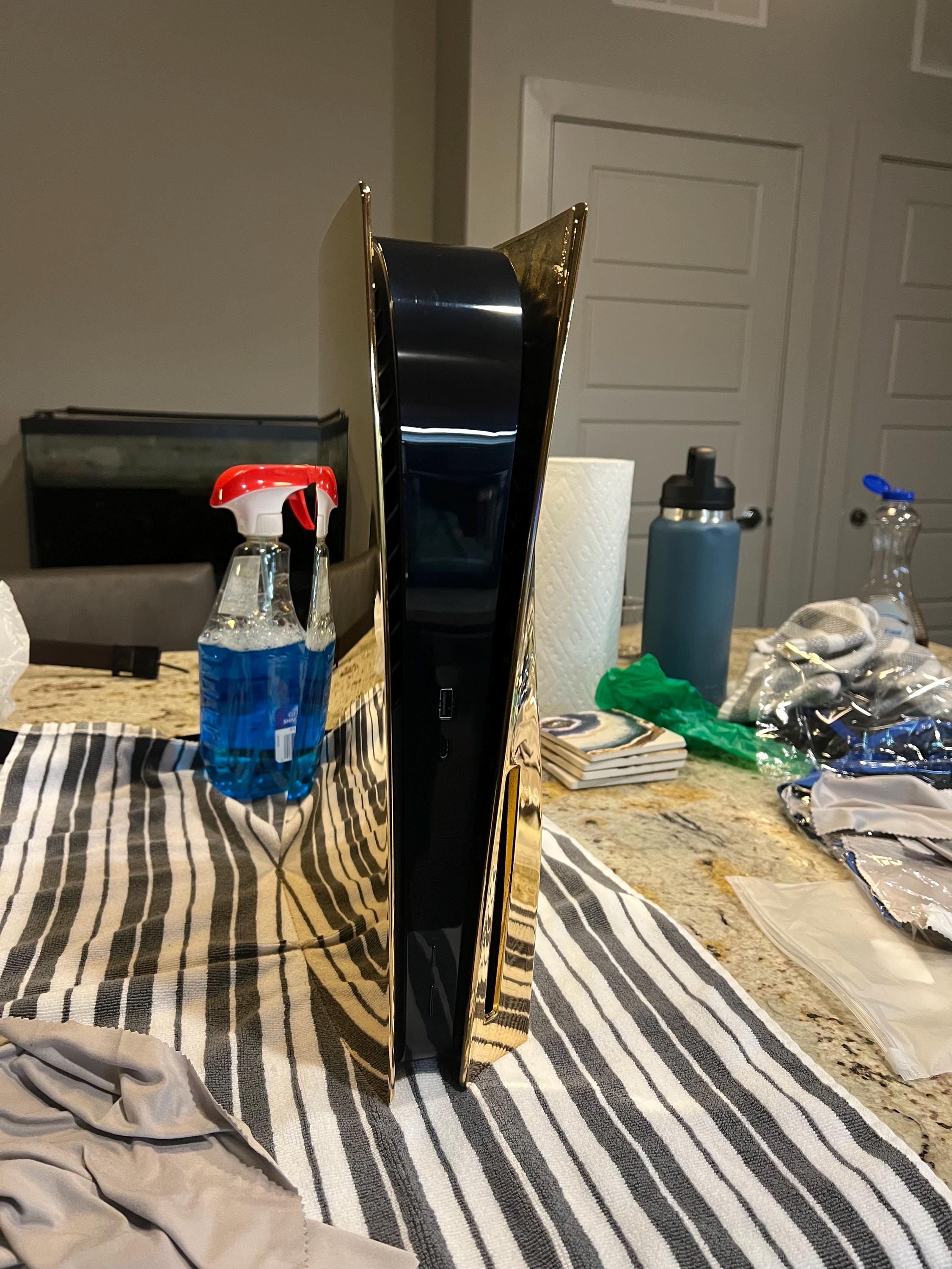 Custom 24k Gold Plated PS5 Cover - Etsy