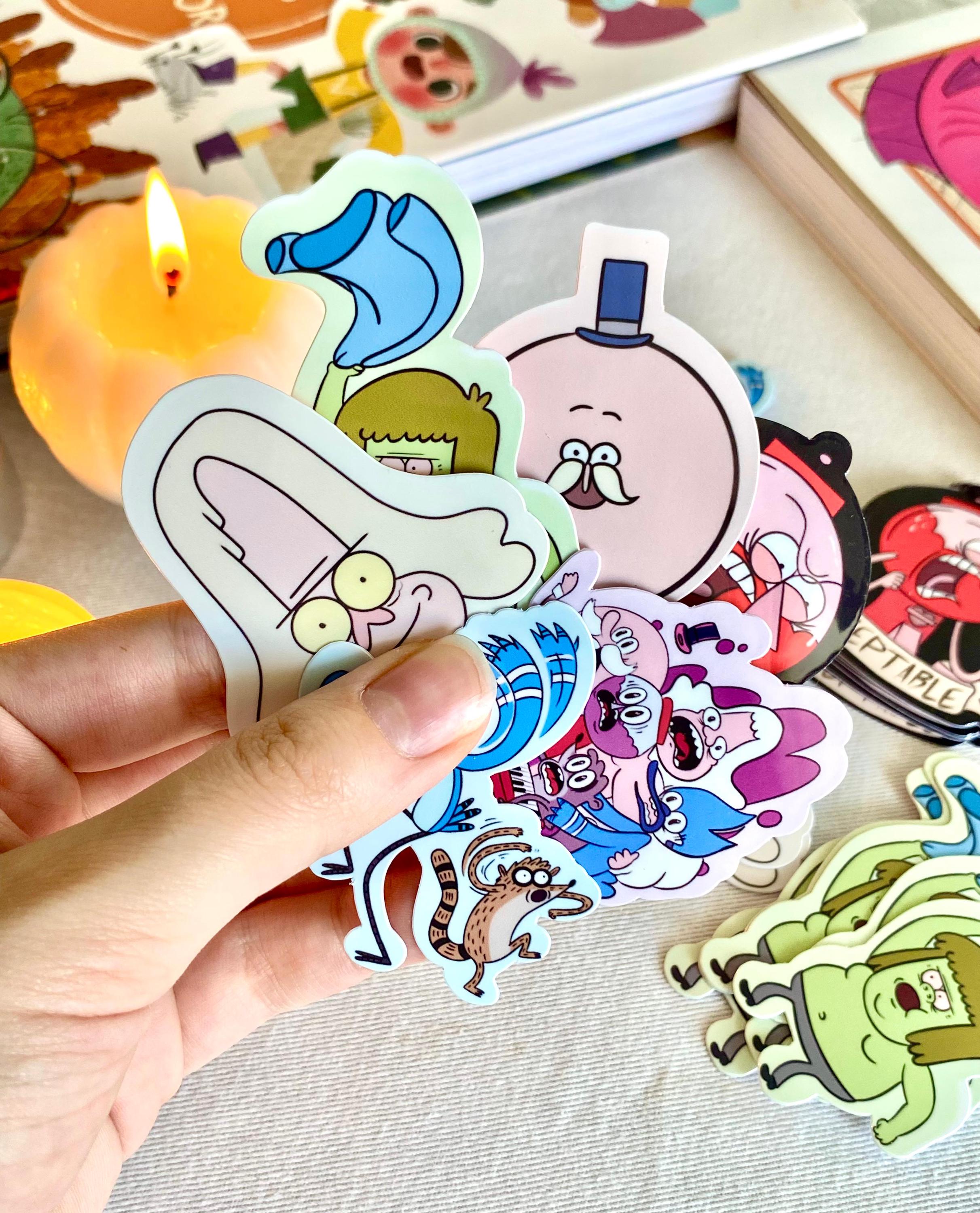 Regular Show Stickers 6x3 - Etsy