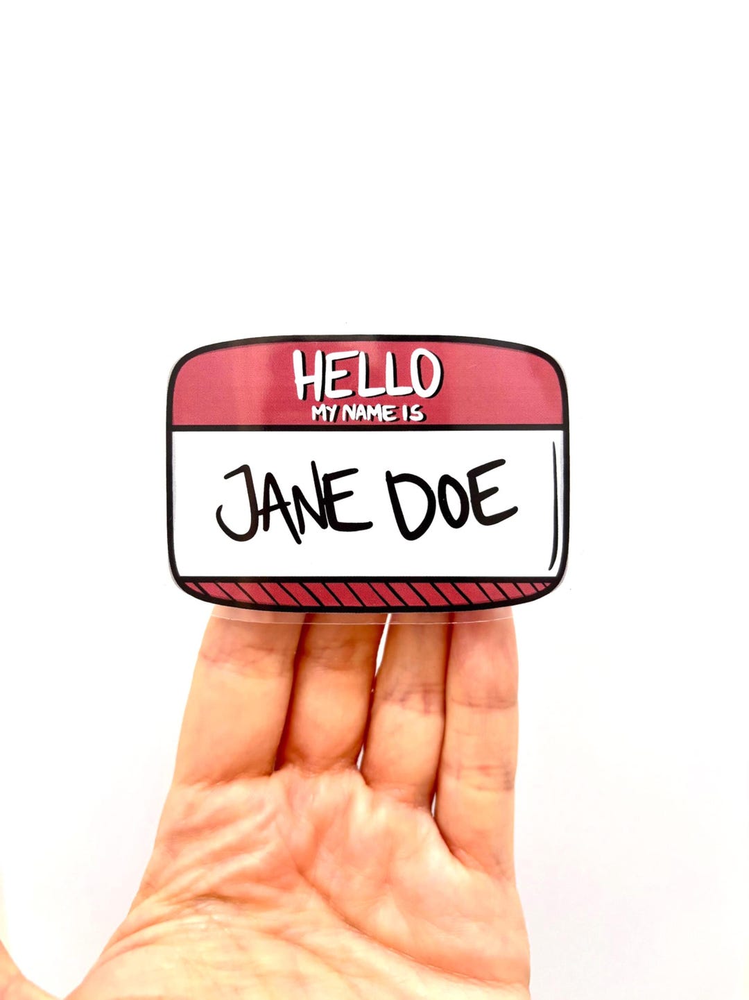Jane Doe Sticker Crime Junkie Sticker True Crime Vinyl Stickers Name ...
