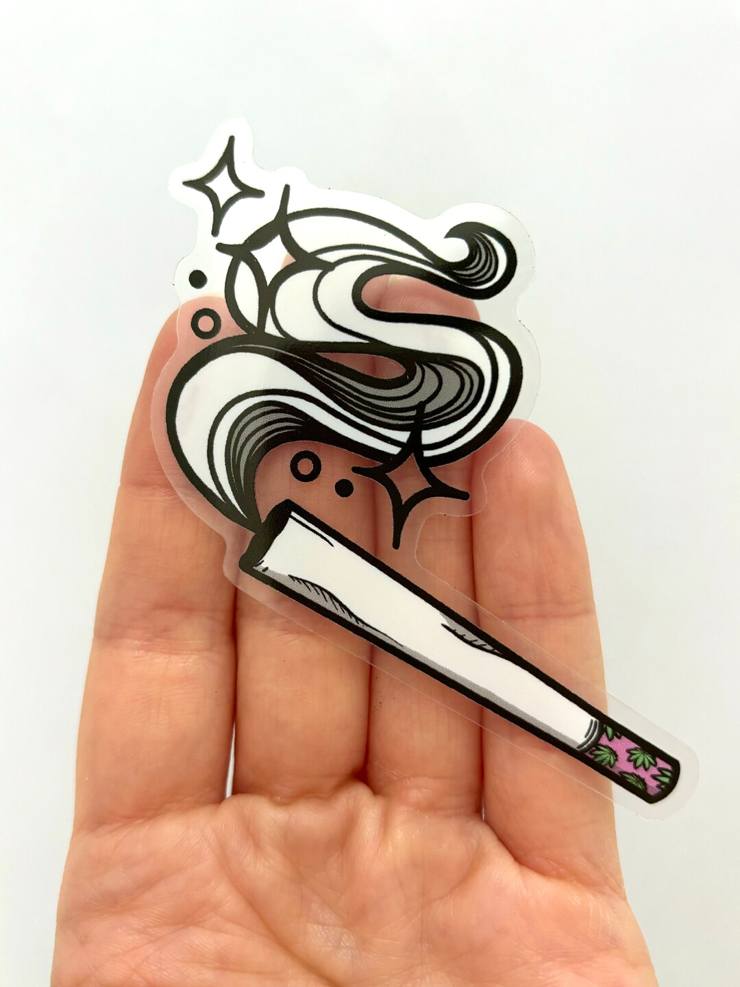 Weed Joint Vinyl Stickers Weed Stickers Cannabis Stickers Joint ...