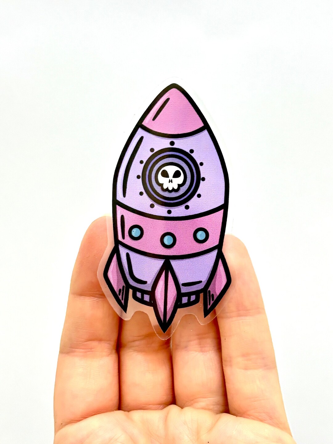 Rocket Vinyl Sticker Alien Sticker Spaceship Sticker Galaxy Stickers ...