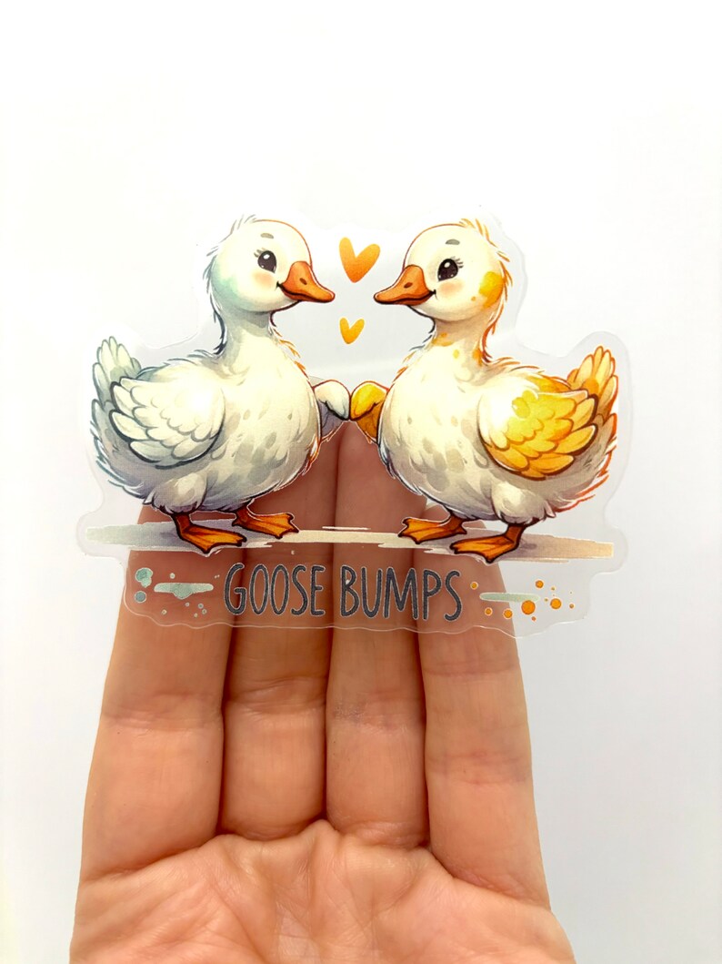 Goosebumps Sticker Goose Bumps Vinyl Sticker Cute Sticker Trendy ...