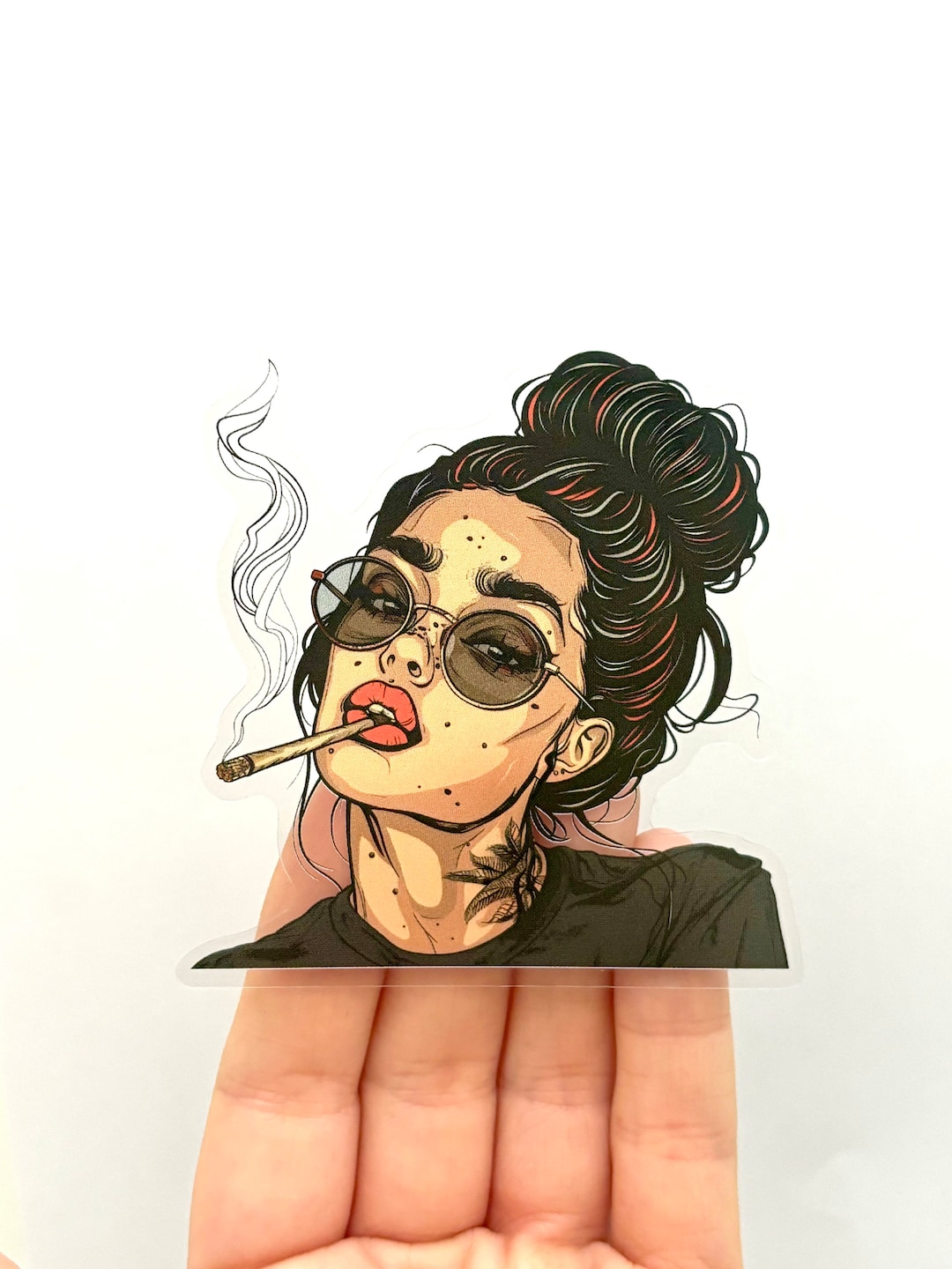 Weed Plant Vinyl Stickers to Cannabis Sticker Weed Leaf Stickers Joint ...