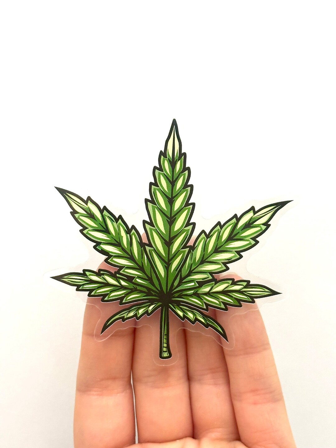 Cannabis Leaf Vinyl Stickers to Weed Sticker Stoner Stickers Joint ...