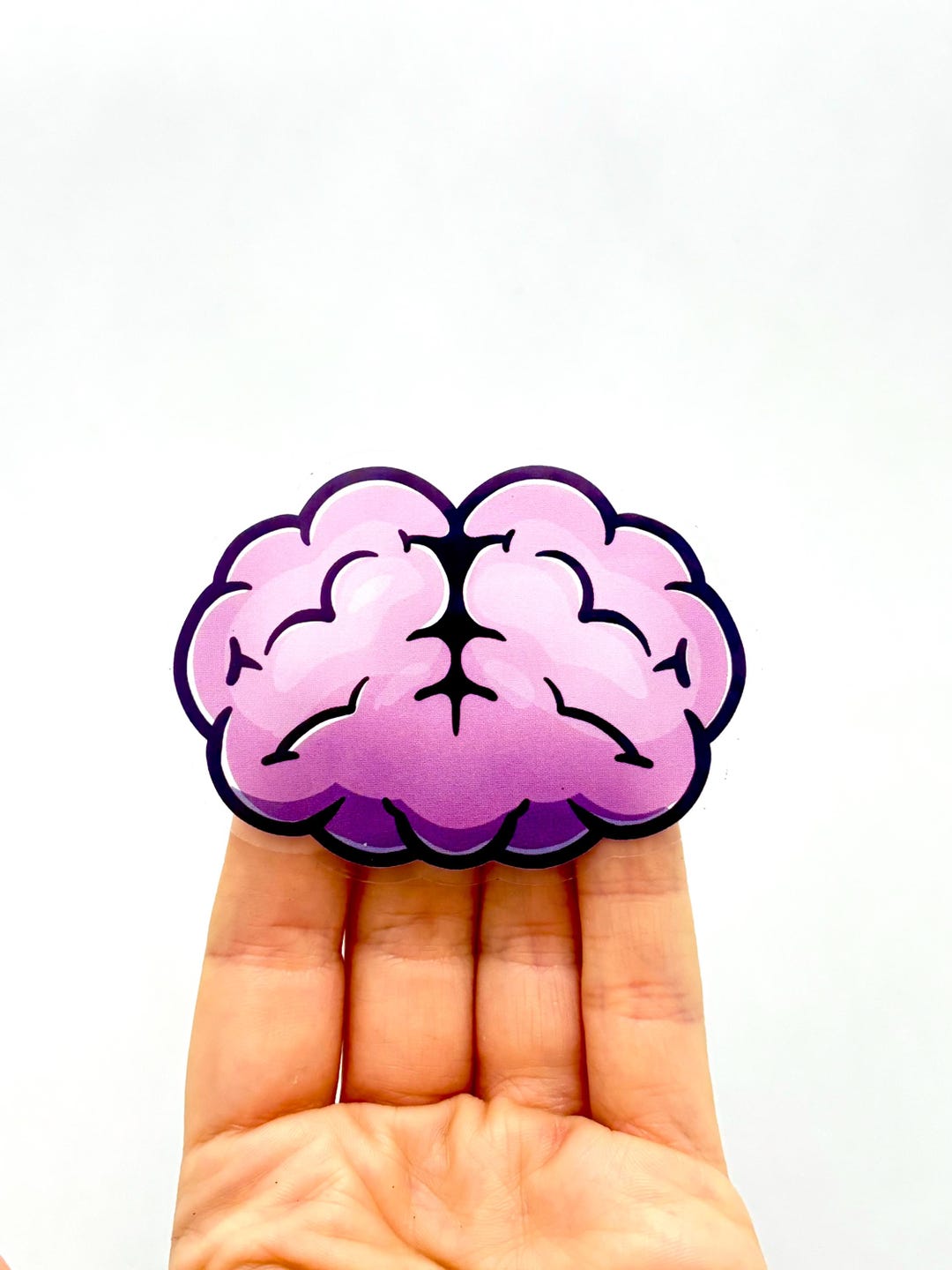 Zombie Sticker Zombie Brain Apocalypse Stickers End of the World ...