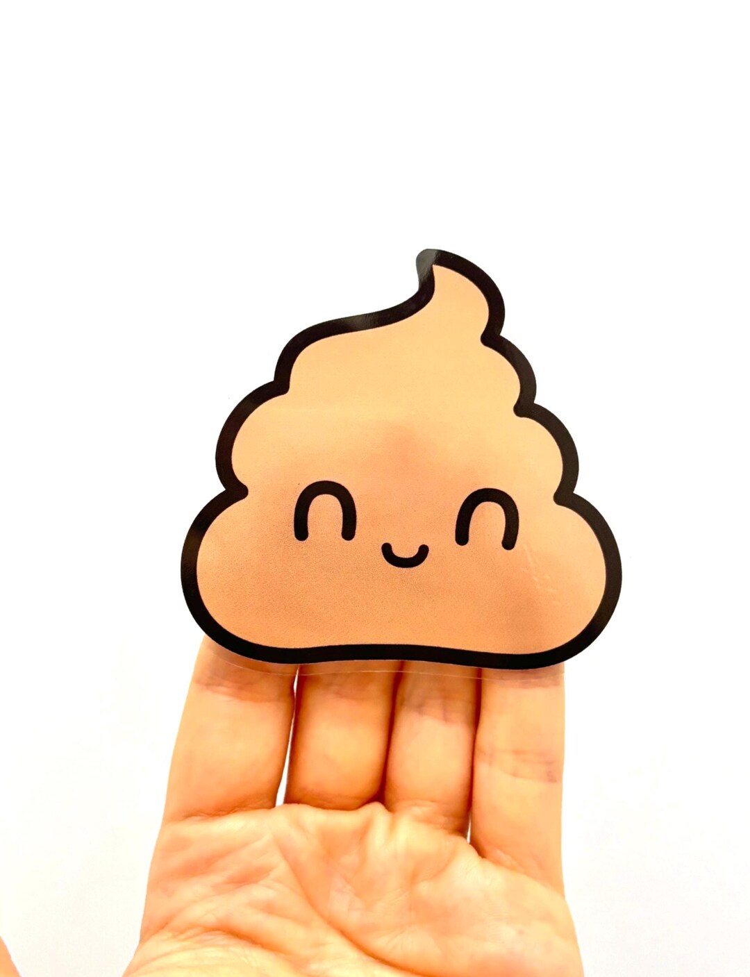 Poo Stickers Poop Funny Cute Joke Vinyl Stickers Brown Stickers - Etsy