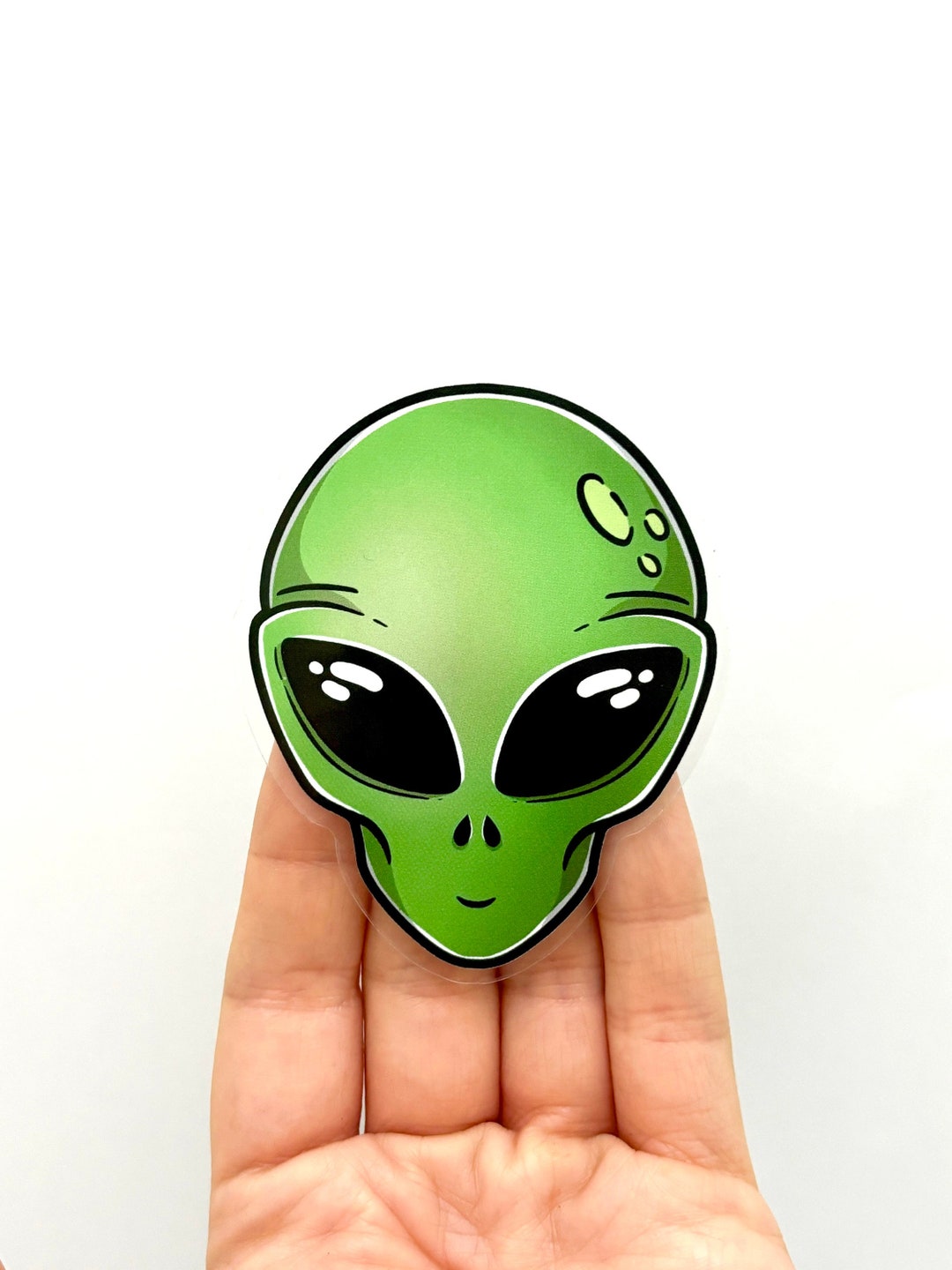 Alien Vinyl Sticker Alien Sticker Junk Journal Sticker Galaxy Stickers ...