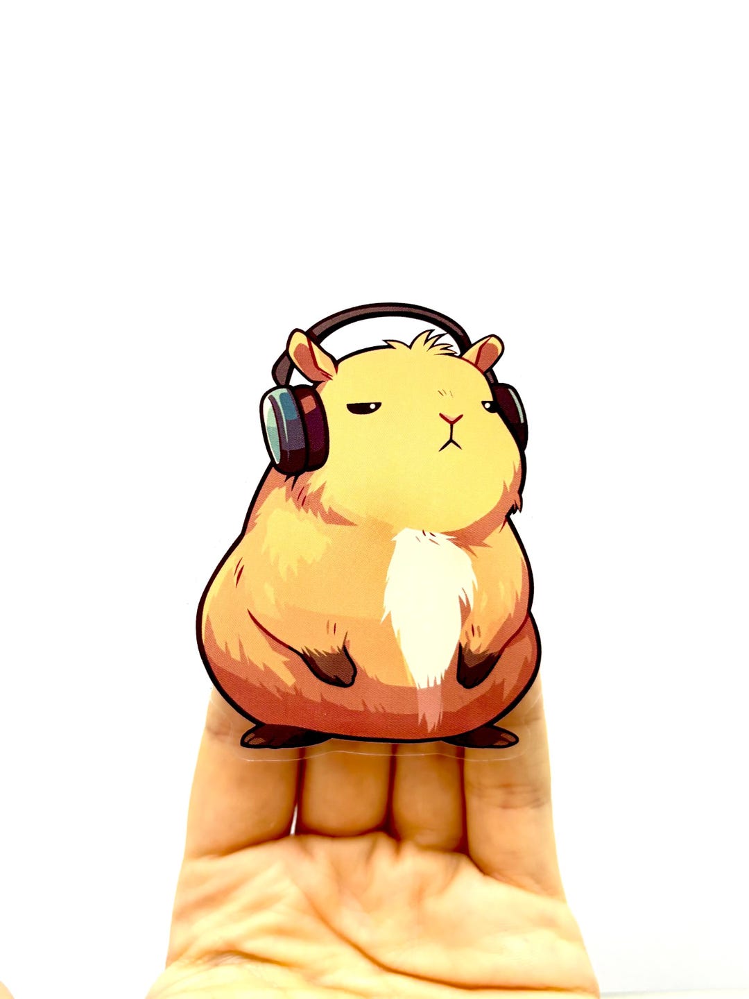 Capybara Stickers Funny Capybara Sticker Overstimulated Sticker Anime ...