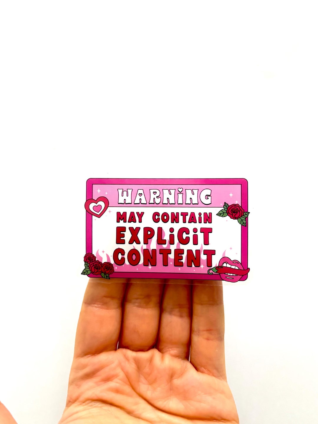 Explicit Content Stickers Porn Vinyl Stickers Sex Stickers Slut ...