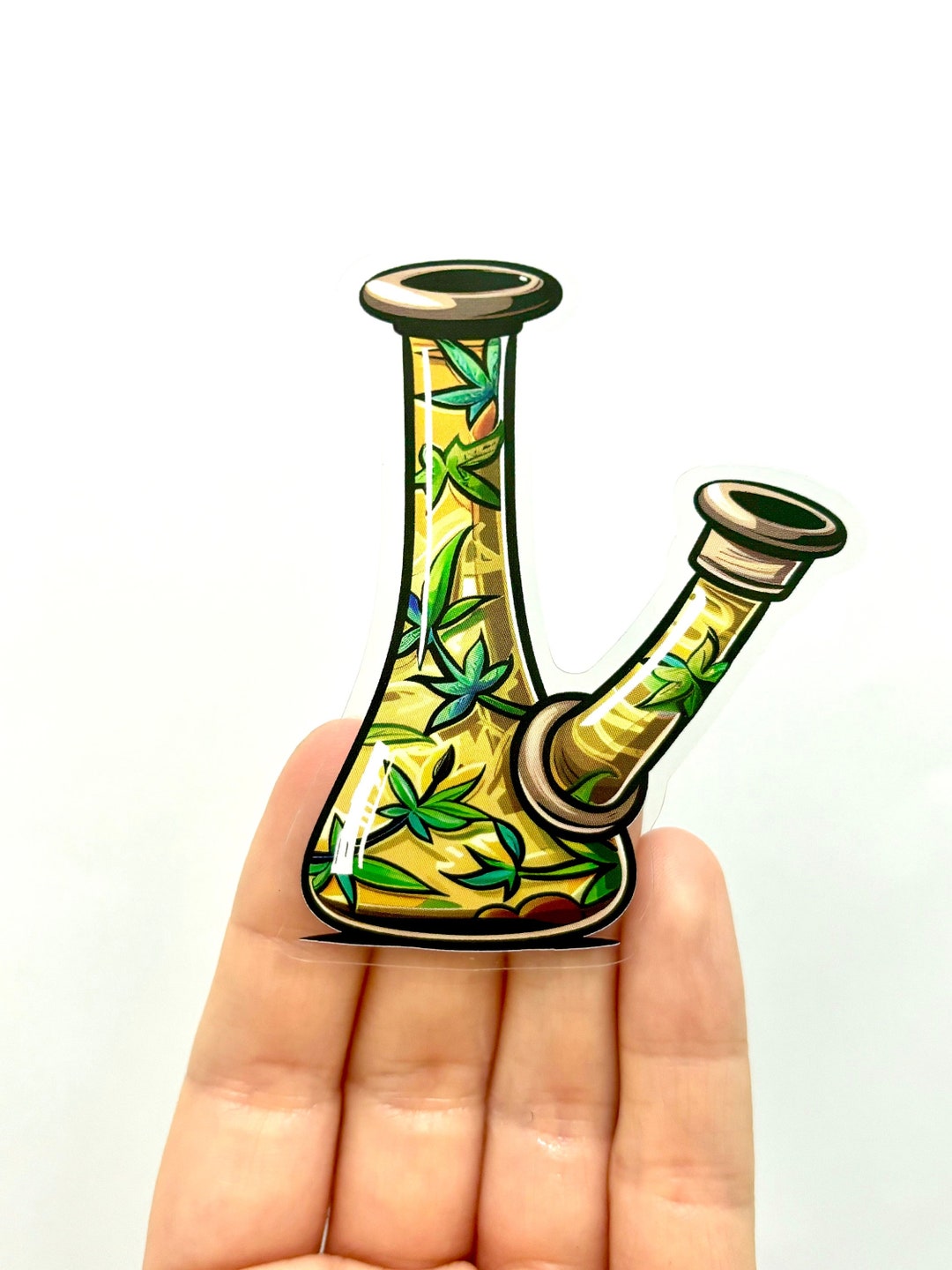Bong Stoner Sticker Weed Bong Vinyl Stickers 420 Cute Stickers Weed ...