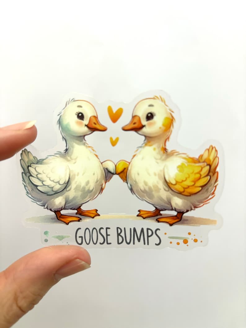 Goosebumps Sticker Goose Bumps Vinyl Sticker Cute Sticker Trendy ...