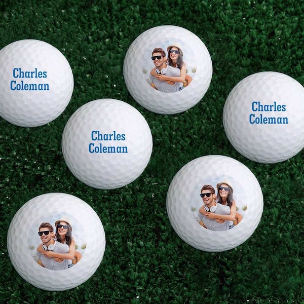 Custom Golf Balls - Etsy