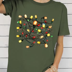 Funny Christmas Lights Shirt, Christmas Shirt, Christmas Outfit ...
