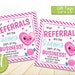 Editable Candy Referral Gift Tags, Realtor Marketing, Digital Download ...