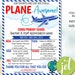 Editable Plane AWESOME Teacher Appreciation Week Itinerary, Flyer ...