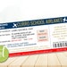 Editable Boarding Pass Ticket, Travel Theme Teacher Appreciation Week ...
