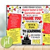 Editable Read-a-thon Flyer Template for Reading Literacy Fundraiser ...