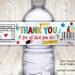 Editable Teacher Appreciation Water Bottle Labels, PTA PTO Drinking ...