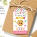 EDITABLE Teacher Appreciation Tag, One SMART COOKIE Tag, Teacher Thank ...