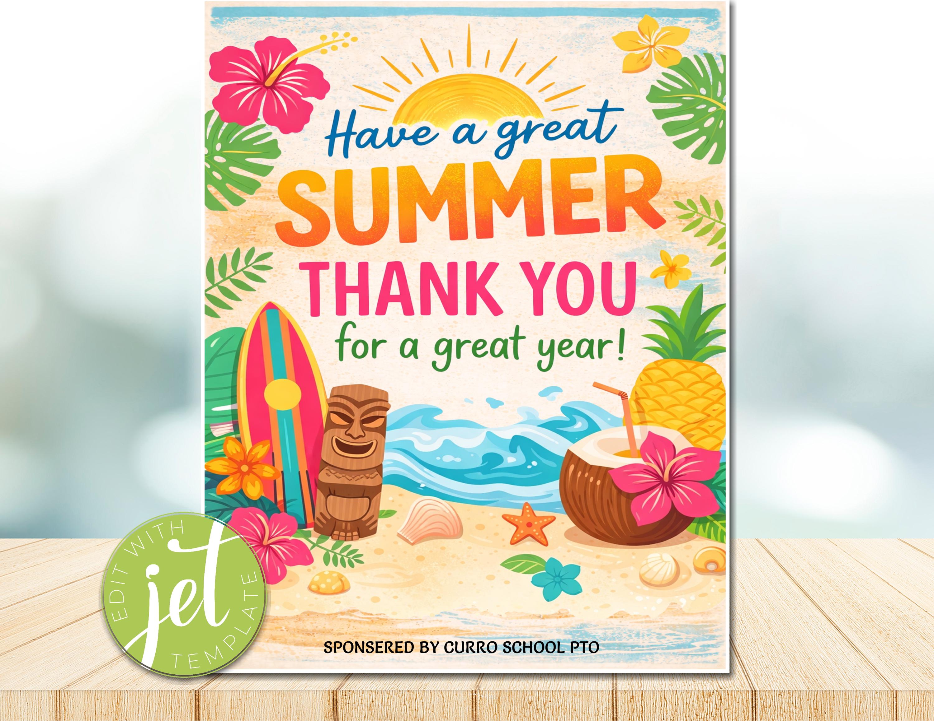 Hawaiian Teacher Appreciation Decor Bundle, Tropical Luau Classroom ...