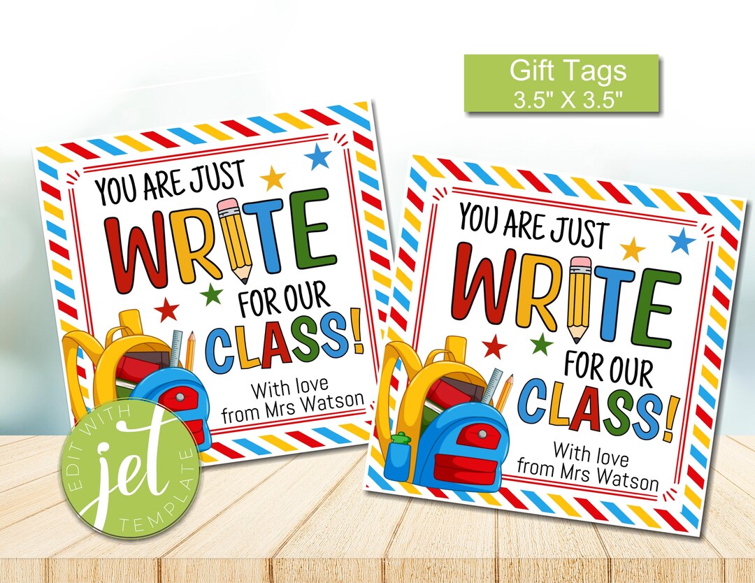 Editable Open House Gift Tags, Back to School, Meet the Teacher, Back ...