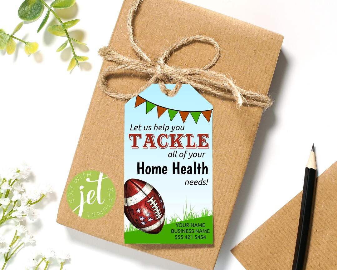 Editable Football Realtor Tags, Fall Pop by Tags, Real Estate Pop by ...