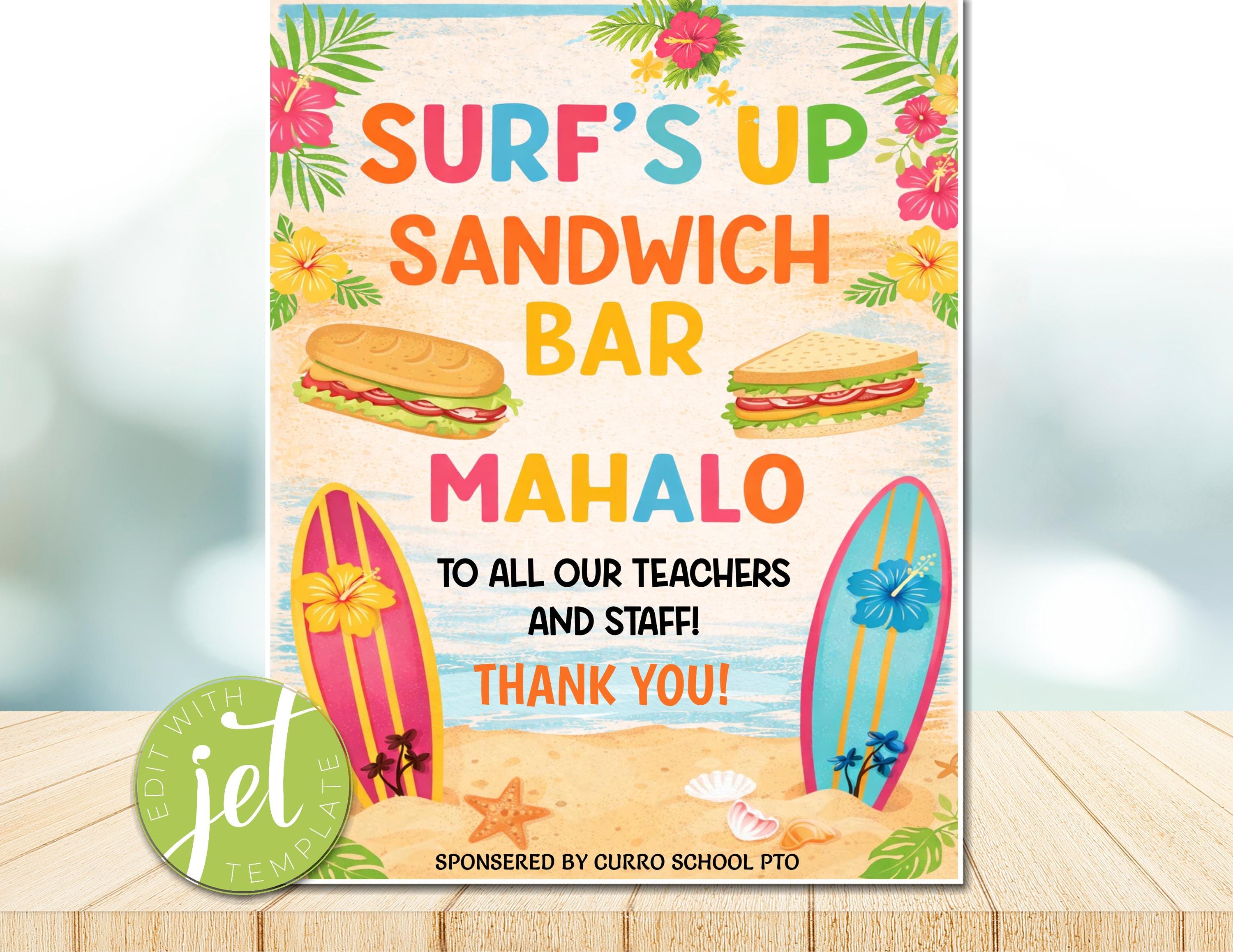 Hawaiian Teacher Appreciation Decor Bundle, Tropical Luau Classroom ...