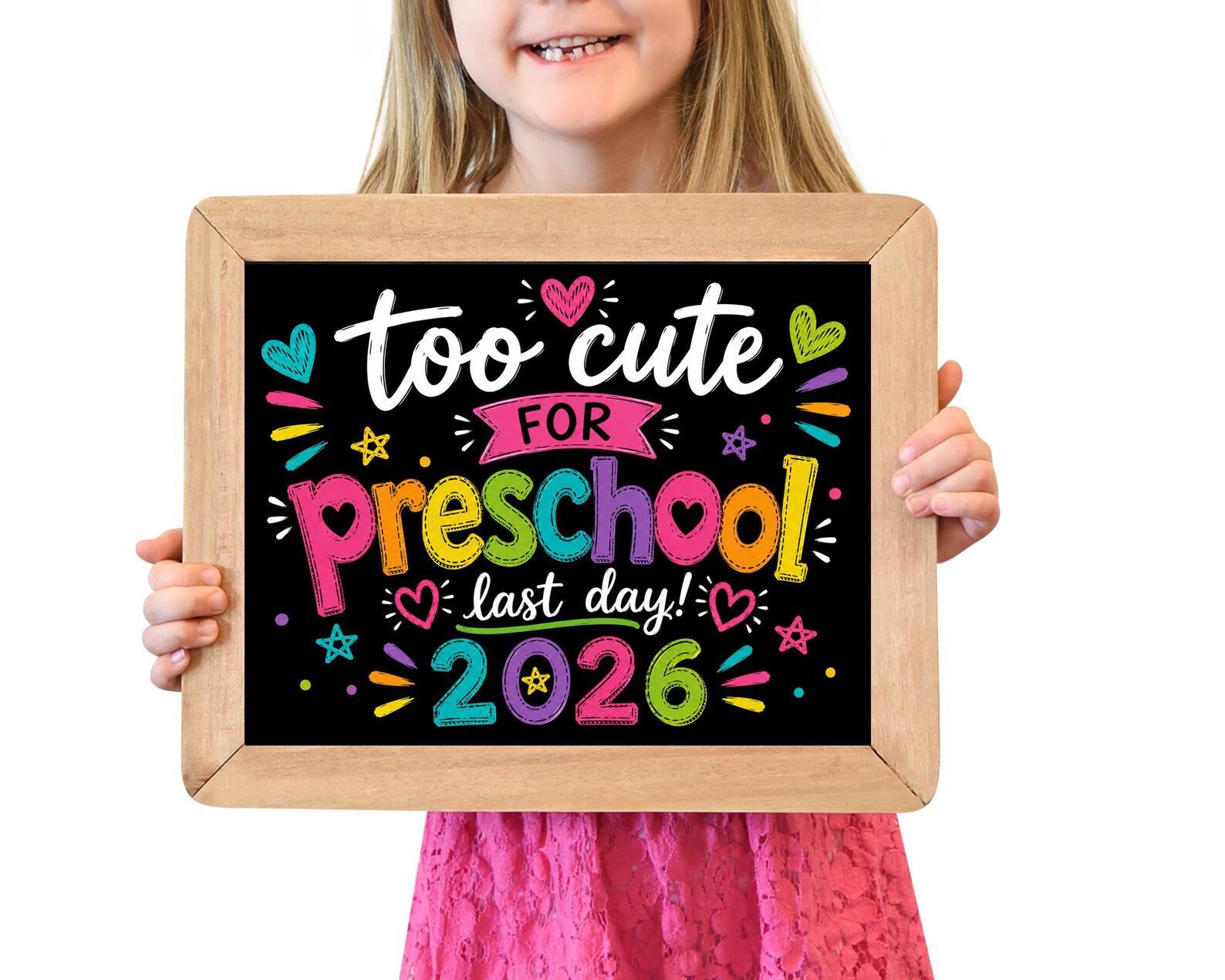 Last Day of Preschool Sign 2026, for Preschool Poster (digital Download ...