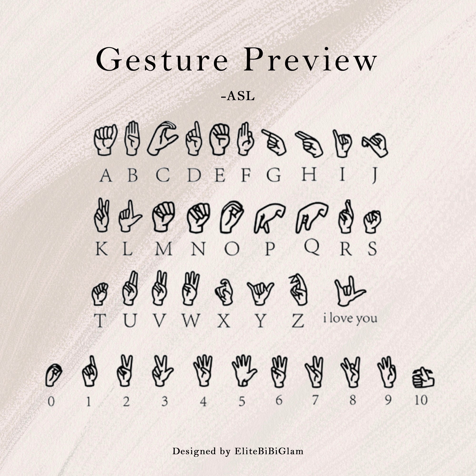 Custom Sign Language Necklace, Name Necklace in Sign Language ...