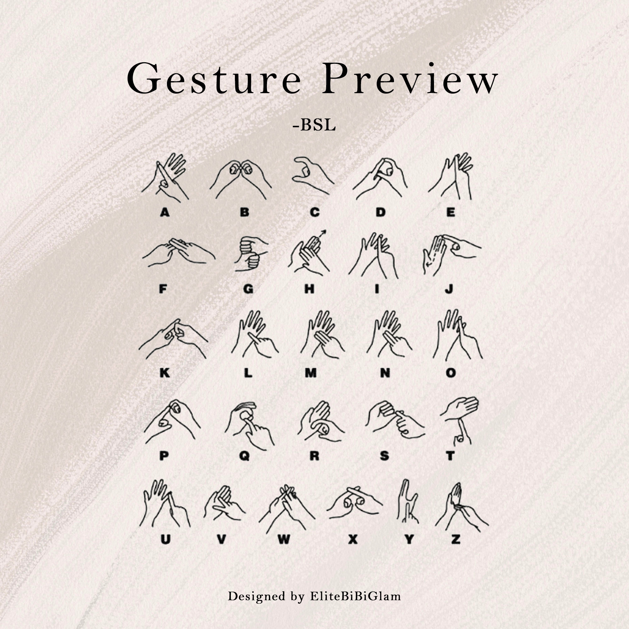 Custom Sign Language Necklace, Name Necklace in Sign Language ...