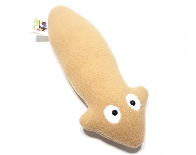 Planarian Flatworm Plush Toy - Tan - Etsy