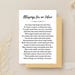 Christian Intern Blessing Card Printable Poem Prayer Faith Based ...