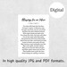 Christian Intern Blessing Card Printable Poem Prayer Faith Based ...