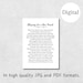 New Parent Blessing Card Printable Baby Shower Gift New Parent Prayer ...