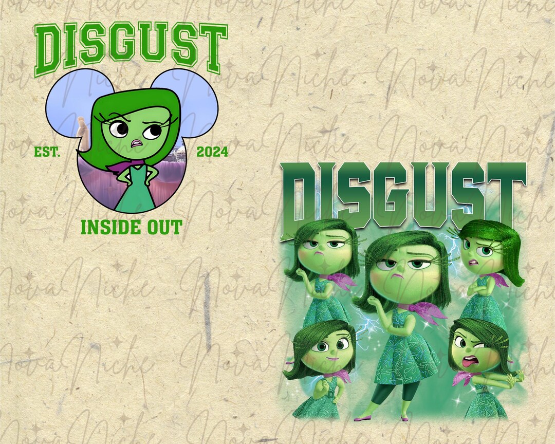 Inside Out Disgust PNG, Disney Pixar Inside Out Personagem clipart ...