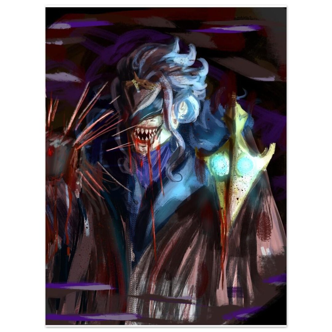 Dottore Fatui Genshin Impact Horror Art Print - Etsy