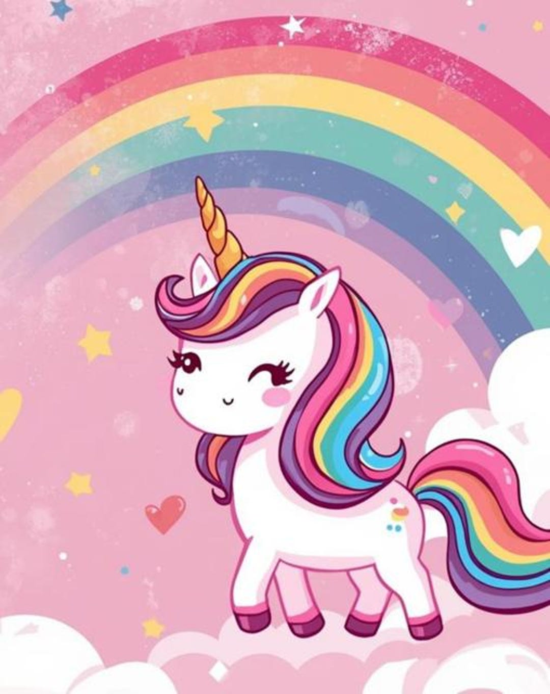 The Magical World of Unicorns - Coloring Book - Etsy
