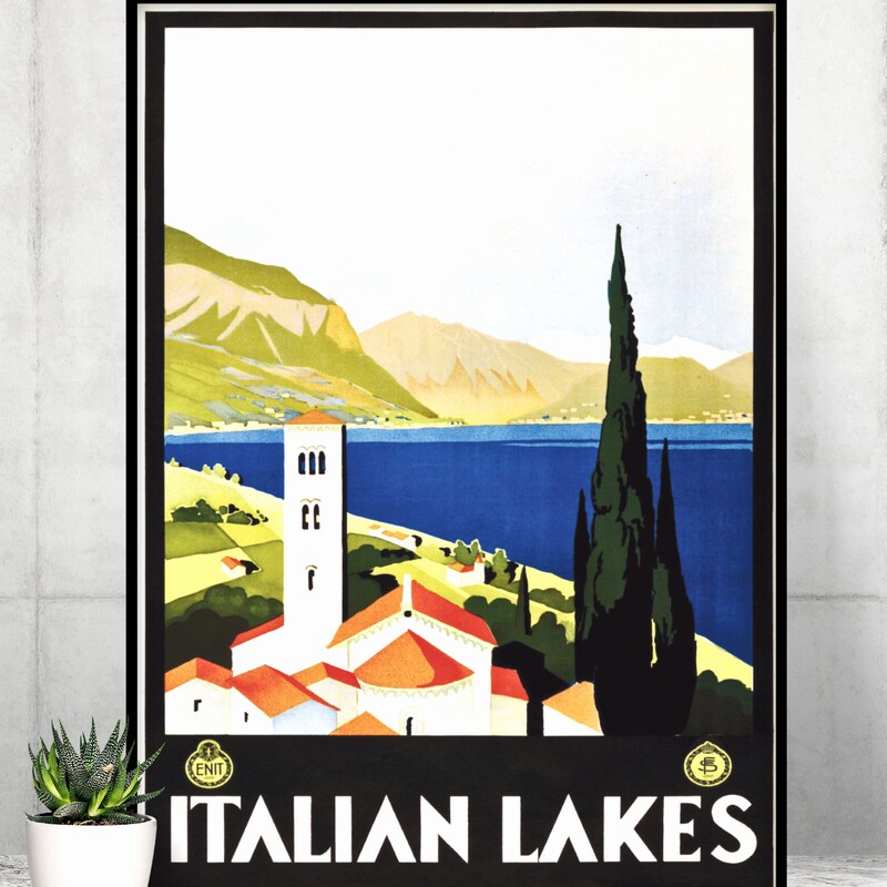 Italy Travel Poster - Etsy